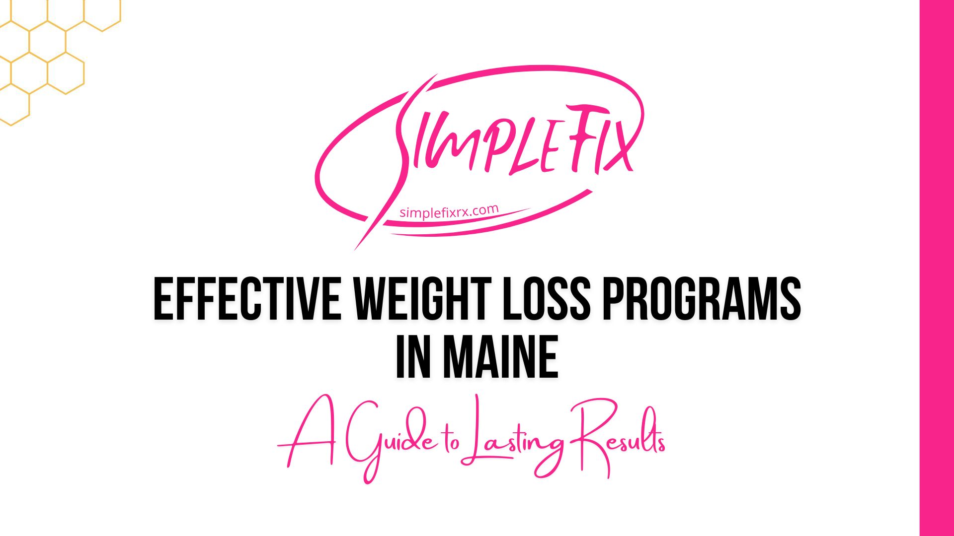 Maine Weight Loss Programs | Effective Paths to Better Health